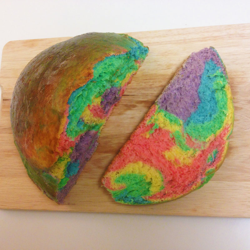 CookFiction - Hyper Rainbow Bread