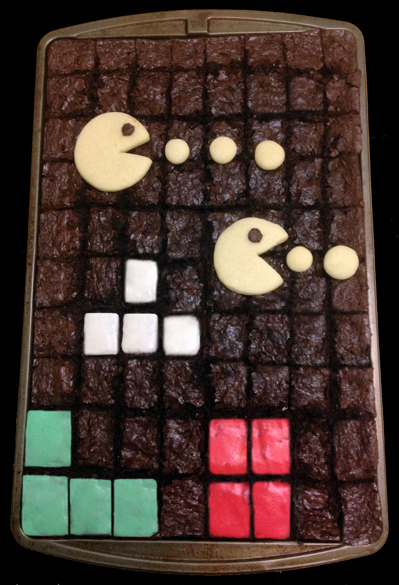 CookFiction - Tetris Brownies